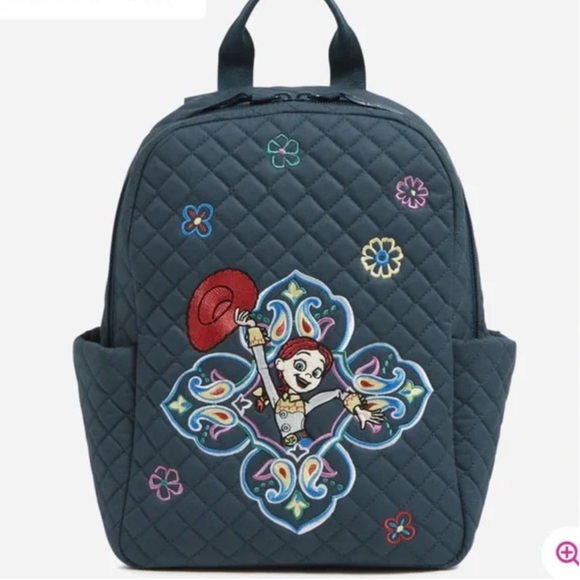 Vera Bradley | Bags | Disney Vera Bradley Jessie Pixar Small Backpack ...